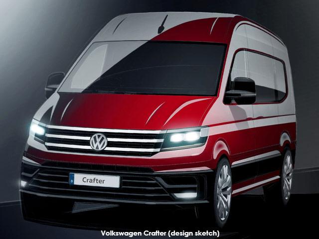 New Volkswagen Crafter panel van to be big brother to T6 Transporter ...