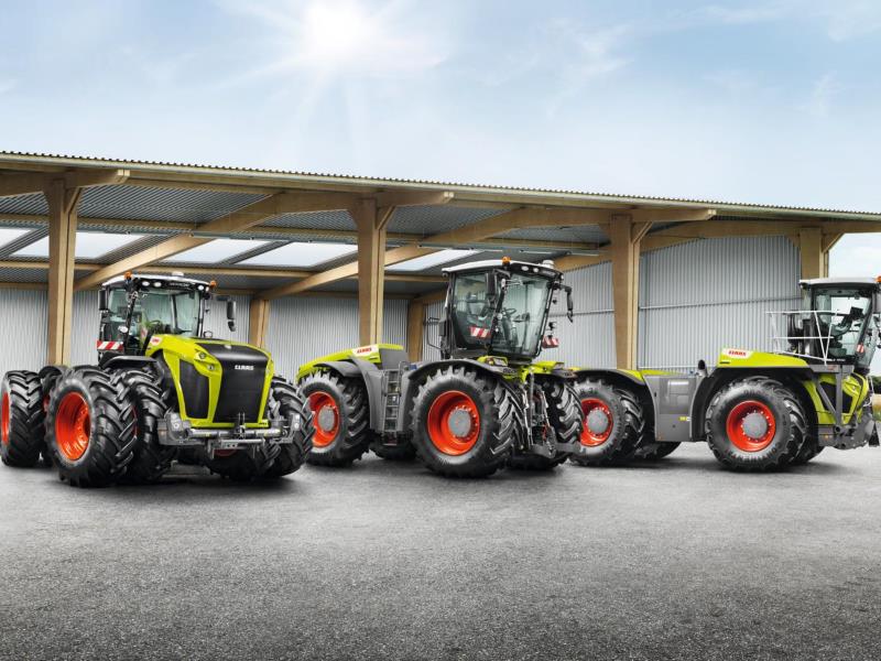 CLAAS Unveils the Powerful XERION Large Tractor: A Utility Workhorse ...