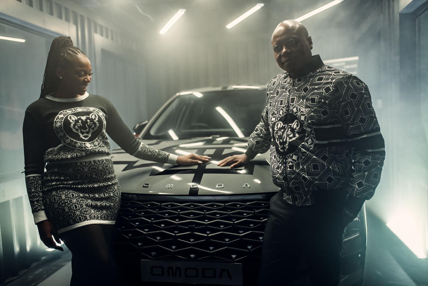 Omoda C5 gets a stylish makeover with Khosi Nkosi car wrap designs ...