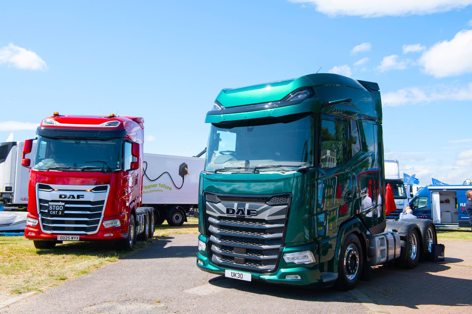 DAF turns heads at record-breaking RTX 2025 - Transportation News ...