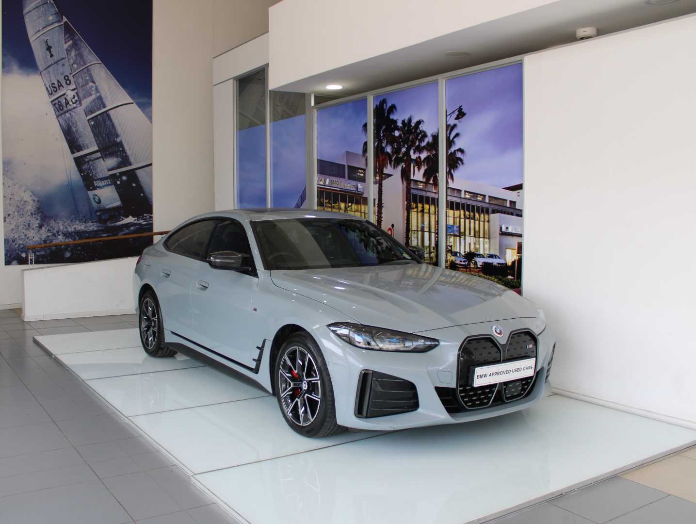Grey 2023 BMW i4 M50