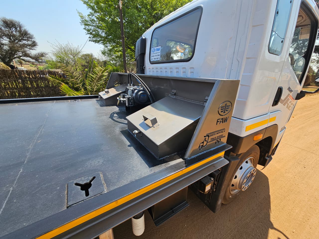 FAW JK6 15.220 FL 8 Ton Roll Back / Rollback / Recovery / Towing for ...
